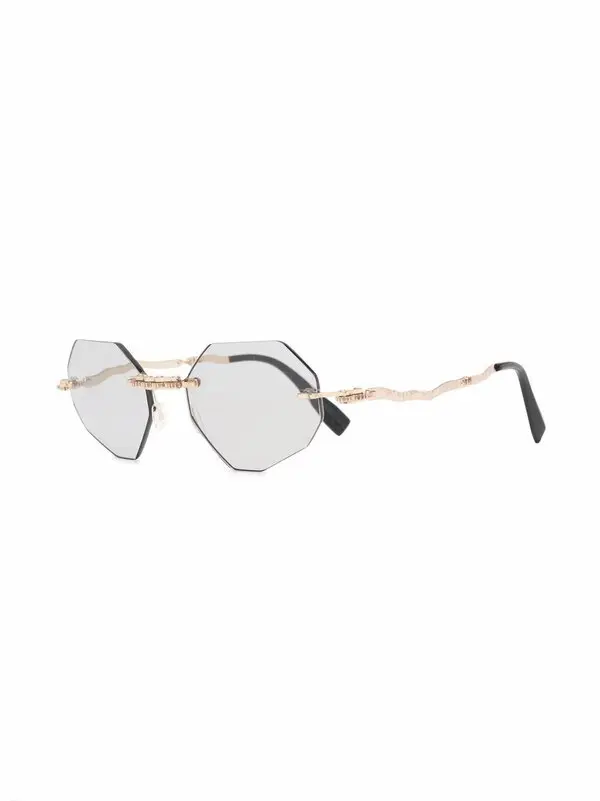 KUBORAUM Geometric-frame Sunglasses
