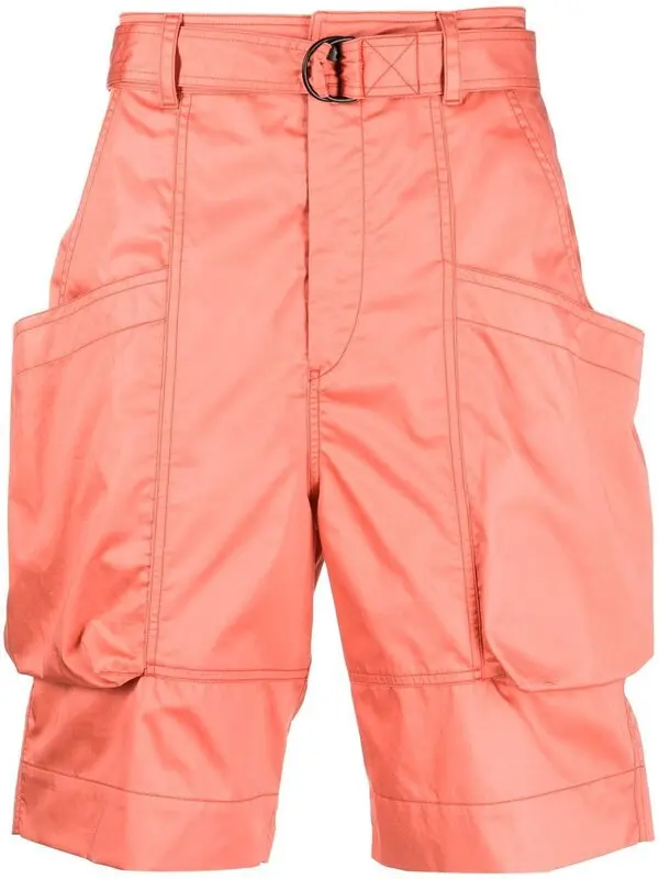 MARANT Belted Cargo Shorts