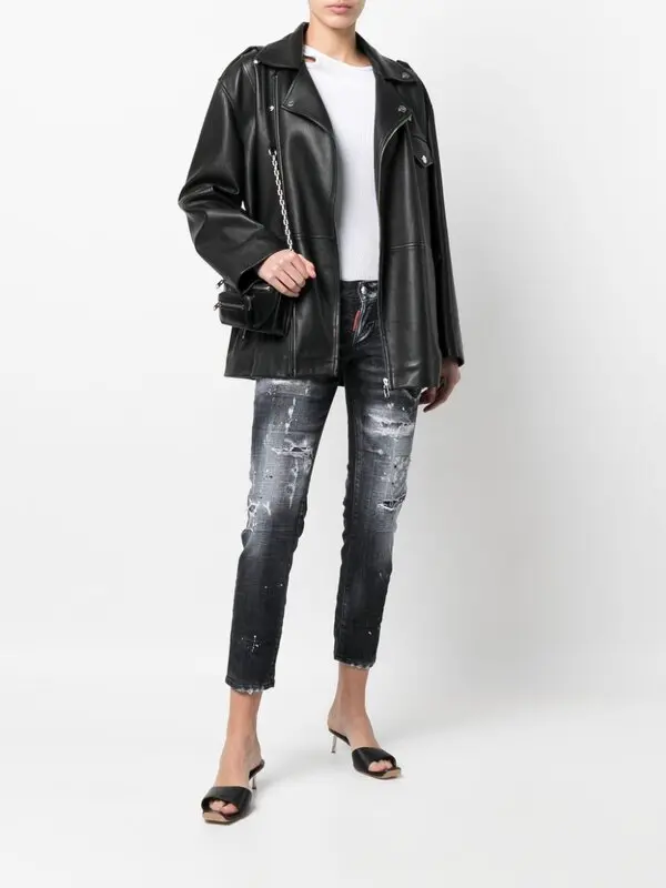 Dsquared2 Jennifer Cropped Jeans