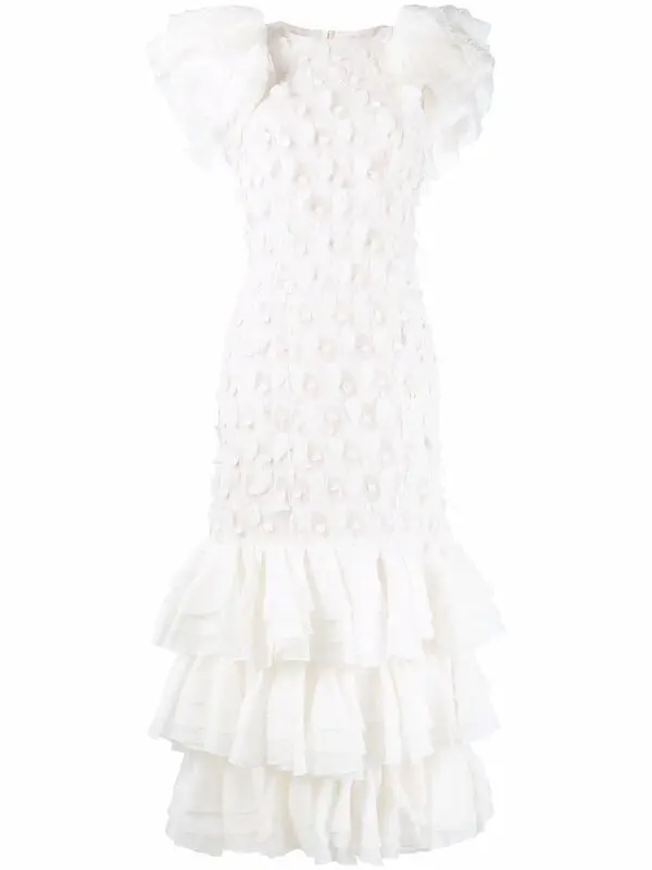Zimmermann Dancer Frilled Dress