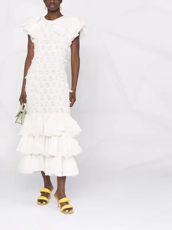 Zimmermann Dancer Frilled Dress