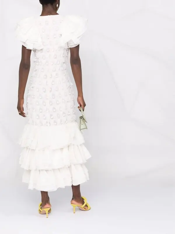 Zimmermann Dancer Frilled Dress