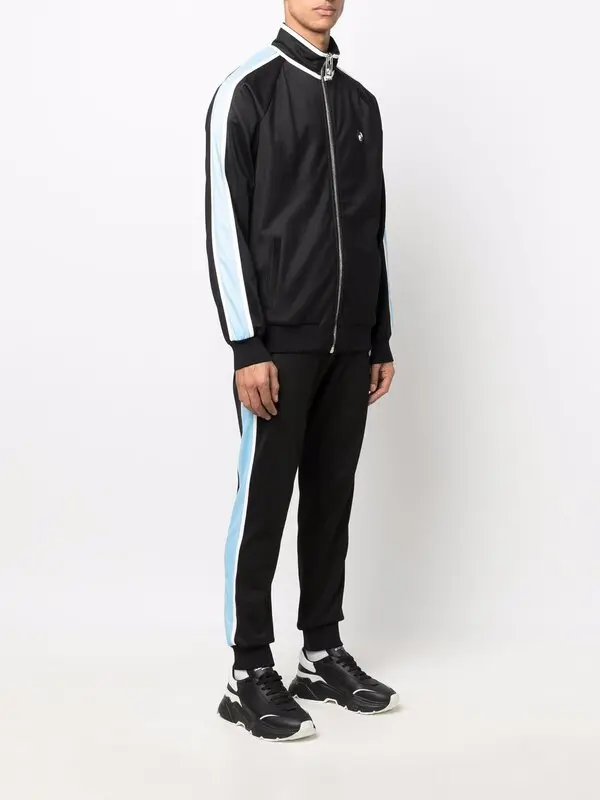 Philipp Plein Skull And Plein Striped Tracksuit Set