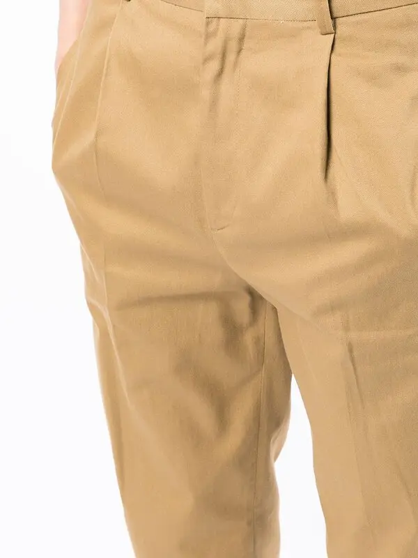 MARANT Tailored Cropped Trousers - Brown