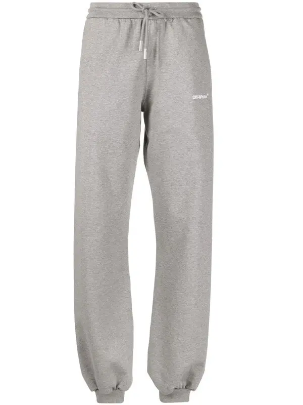 Off-White Logo-print Track Pants - Grey