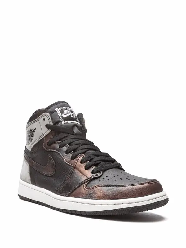 JORDAN Air 1 Retro High Og Patina/rust Shadow Sneakers - Black