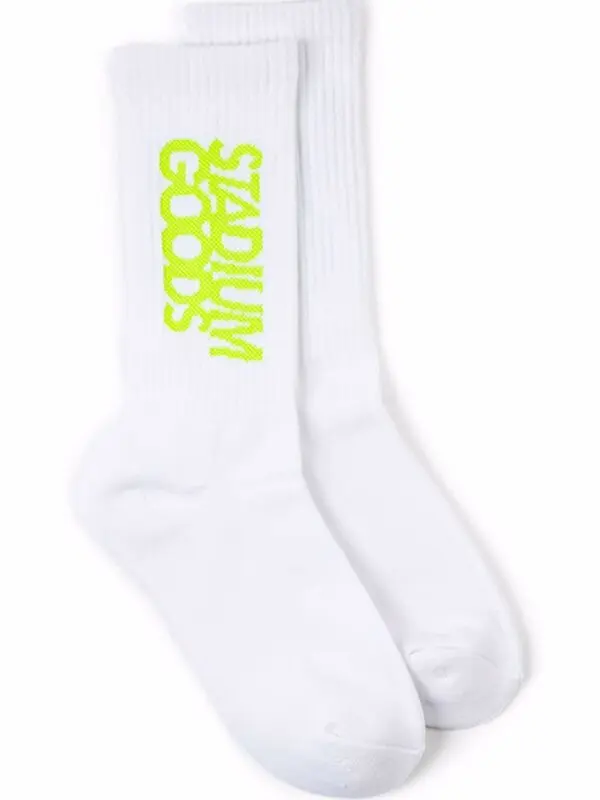 STADIUM GOODS® Logo Crew Socks - White