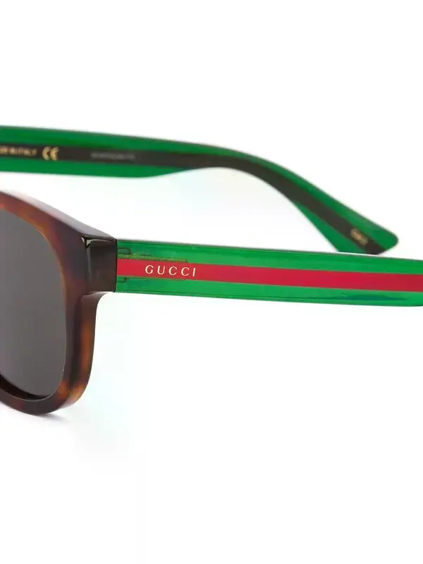 Gucci Tortoiseshell Sunglasses - Green