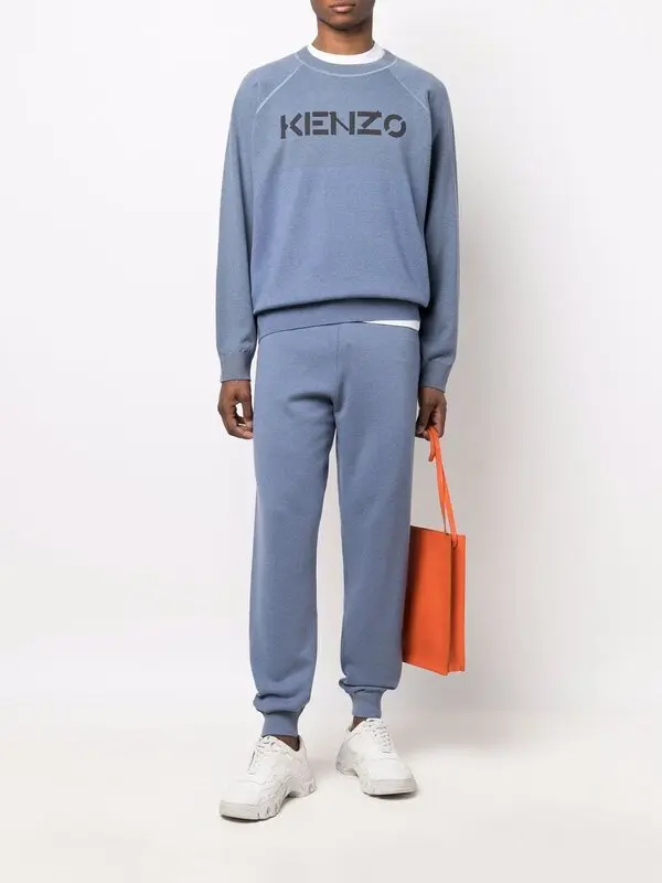 Kenzo Logo Print Track Pants