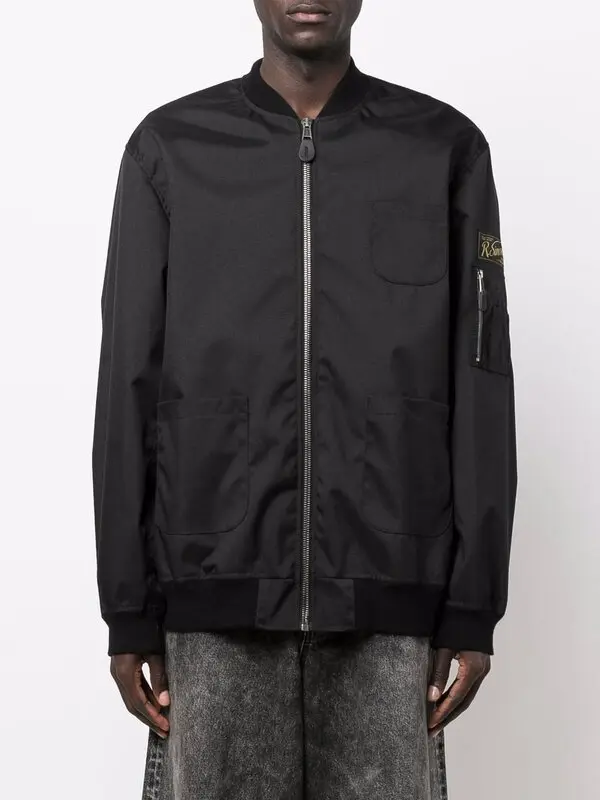 Raf Simons Echodomer-print Bomber Jacket