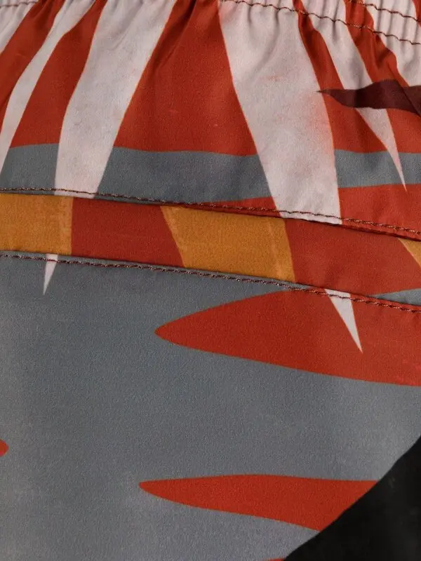 Palm Angels Hawaii-print Swim Shorts