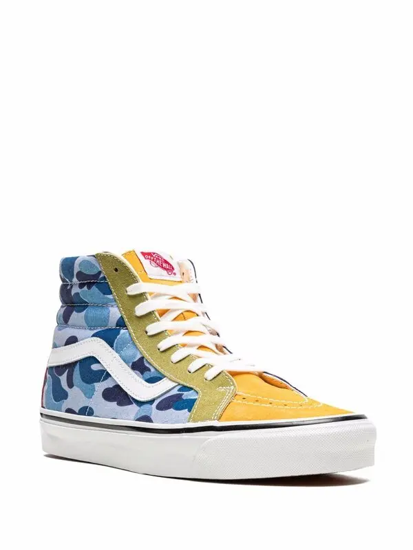VANS X Bape Sk8-hi 38 Dx Sneakers - Blue