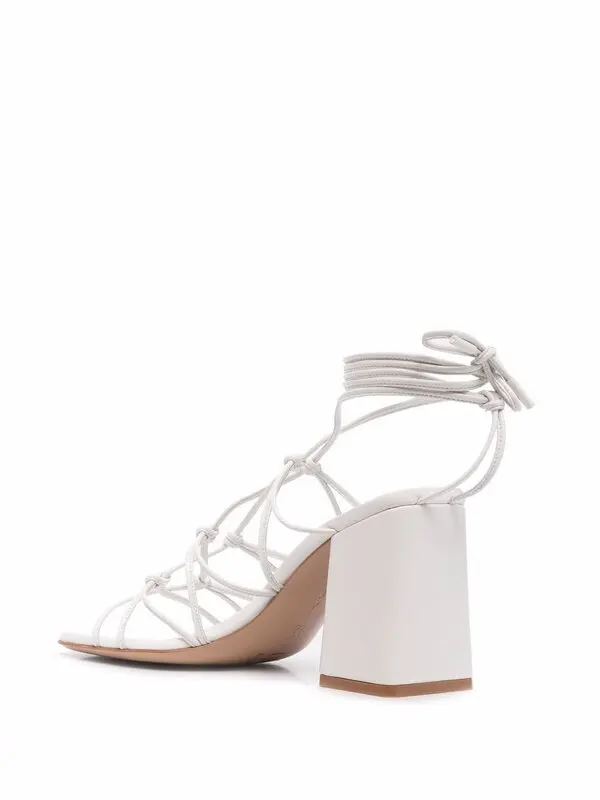 GIANVITO ROSSI Minas 100mm Block Heel Sandals