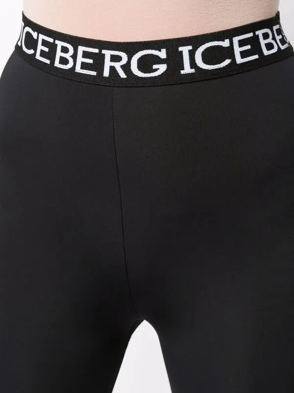 Iceberg Logo-waist Leggings