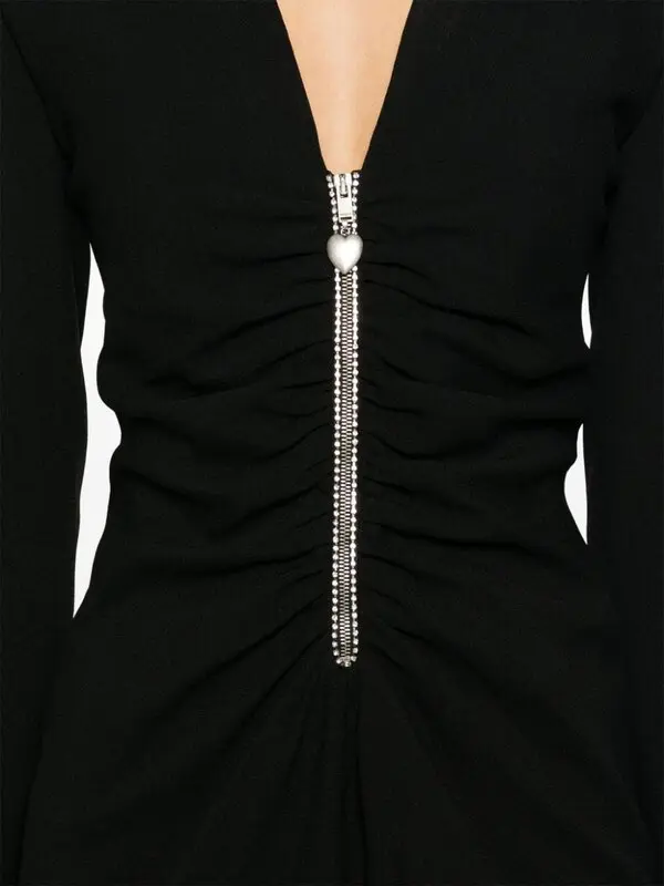 Saint Laurent Ruched Playsuit