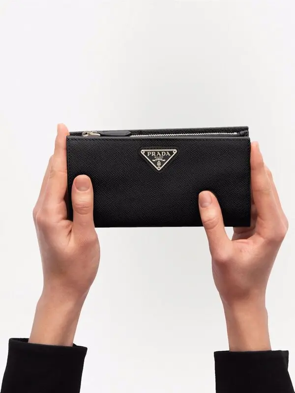 Prada Triangle Logo Wallet