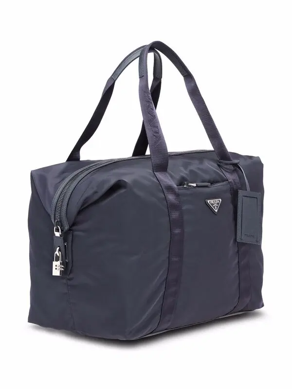 Prada Re-nylon Holdall Bag With Triangle Logo