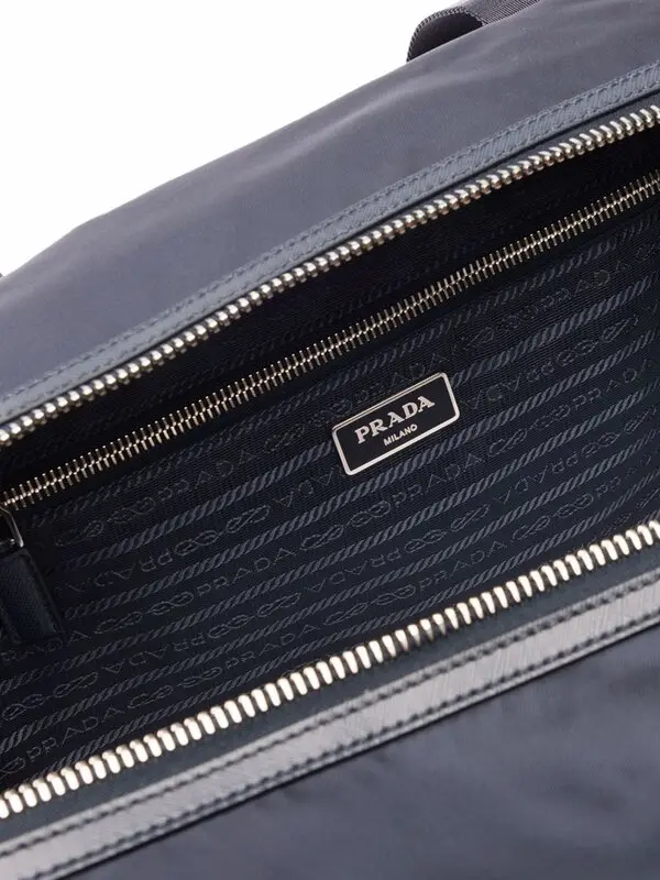 Prada Re-nylon Holdall Bag With Triangle Logo