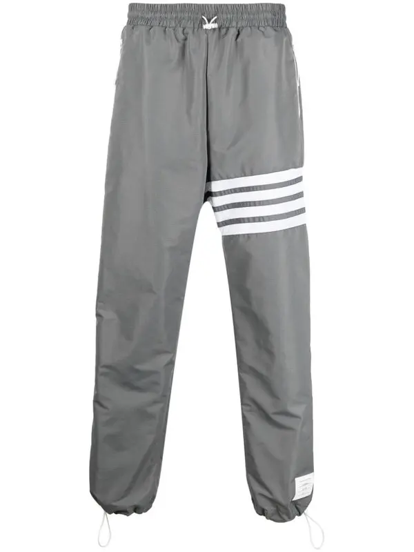 Thom Browne 4-bar Stripe Track Pants - Grey