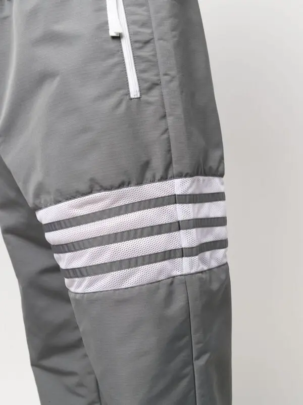 Thom Browne 4-bar Stripe Track Pants - Grey