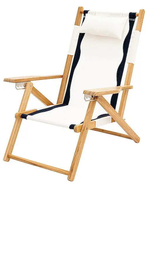 BUSINESS & PLEASURE The Tommy Chair - Malibu Black Stripe