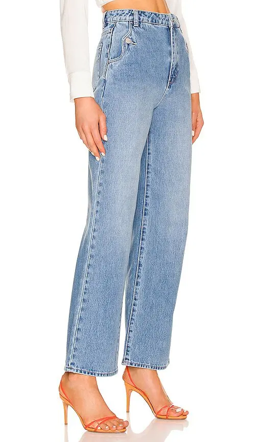 Rolla's Heidi Western Wide Leg Jean In Blue