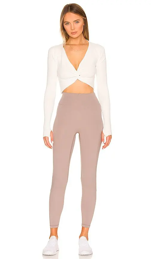 LE ORE Rimini Twist Top In Grey