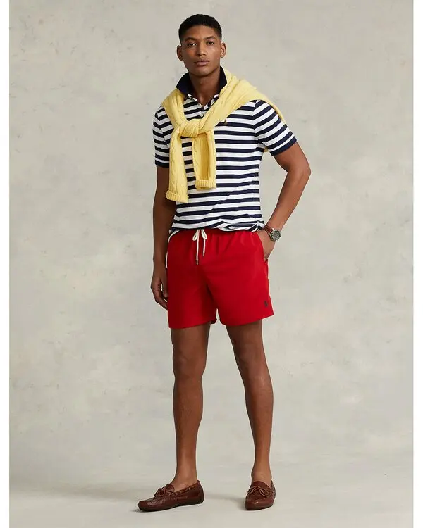 Polo Ralph Lauren 5.75 Traveler Shorts - Red