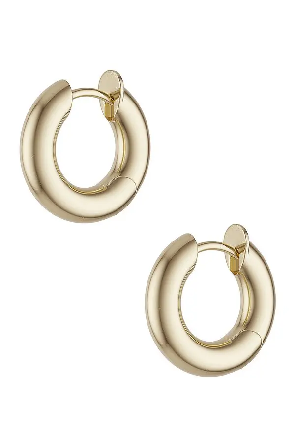 SPINELLI KILCOLLIN Mini Micro Hoop Earrings - 18k Yellow Gold