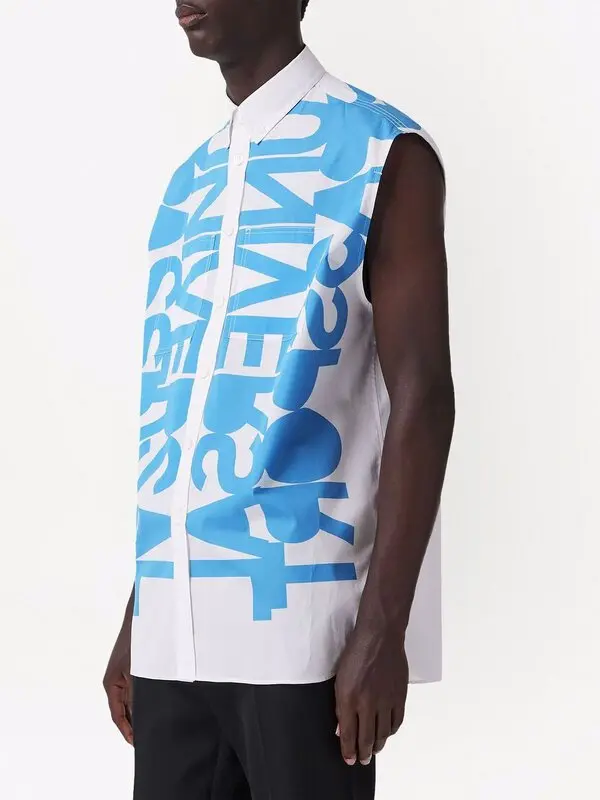 Burberry Universal Passport Sleeveless Shirt