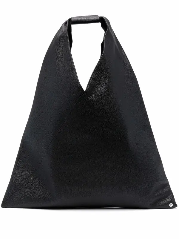 MAISON MARGIELA Japanese Leather Tote Bag - Black