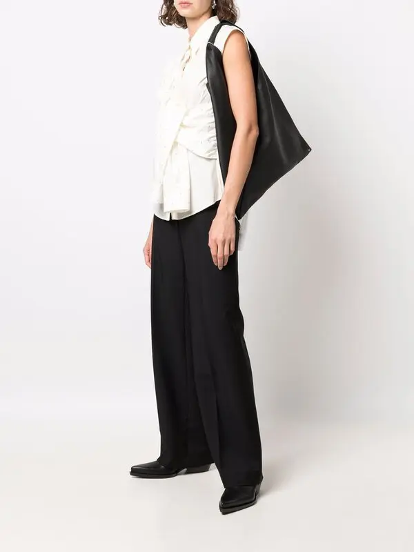 MAISON MARGIELA Japanese Leather Tote Bag - Black