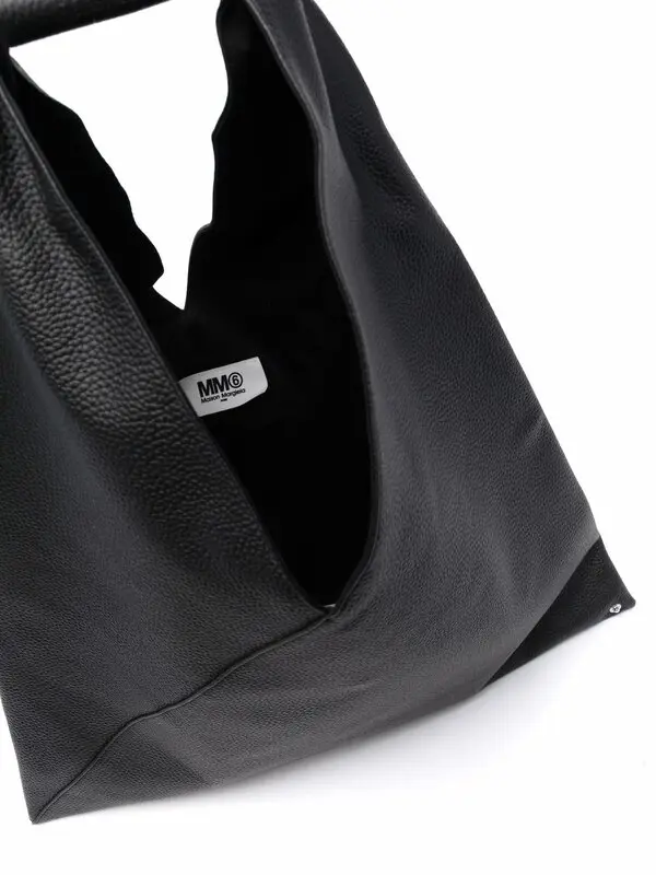 MAISON MARGIELA Japanese Leather Tote Bag - Black