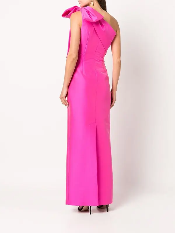 Sachin & Babi Bonnie One-shoulder Gown - Pink