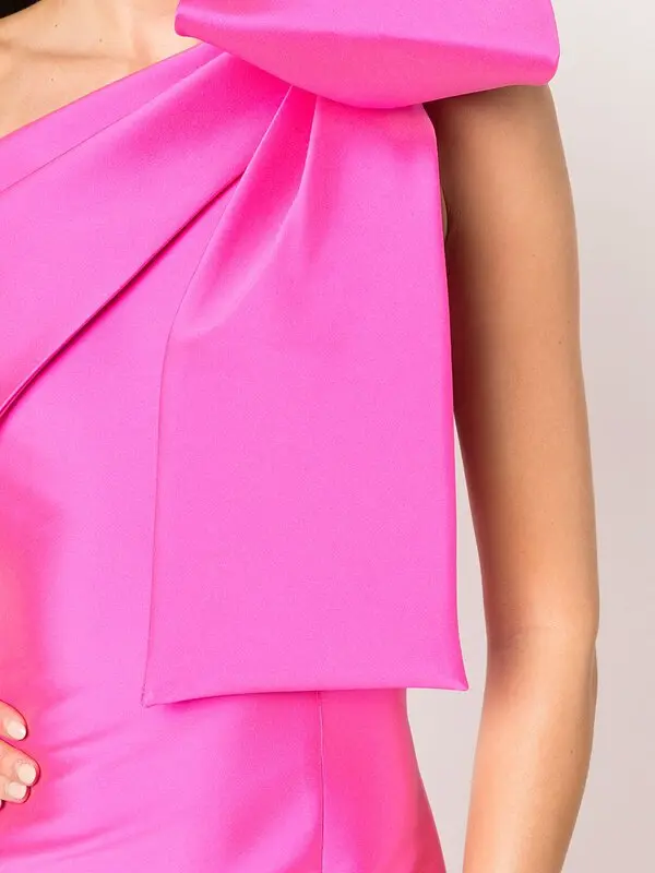 Sachin & Babi Bonnie One-shoulder Gown - Pink