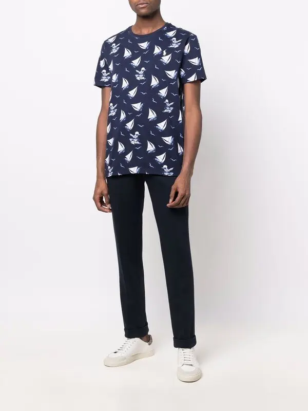 Polo Ralph Lauren Sailing-print T-shirt