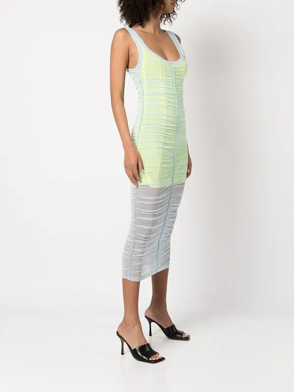 Alexander Wang Double Layer Ruched Dress
