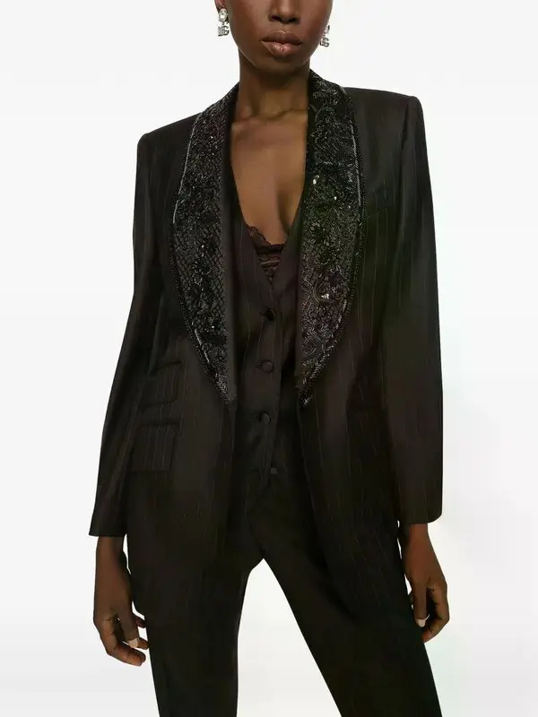 Dolce & Gabbana Pinstriped Blazer