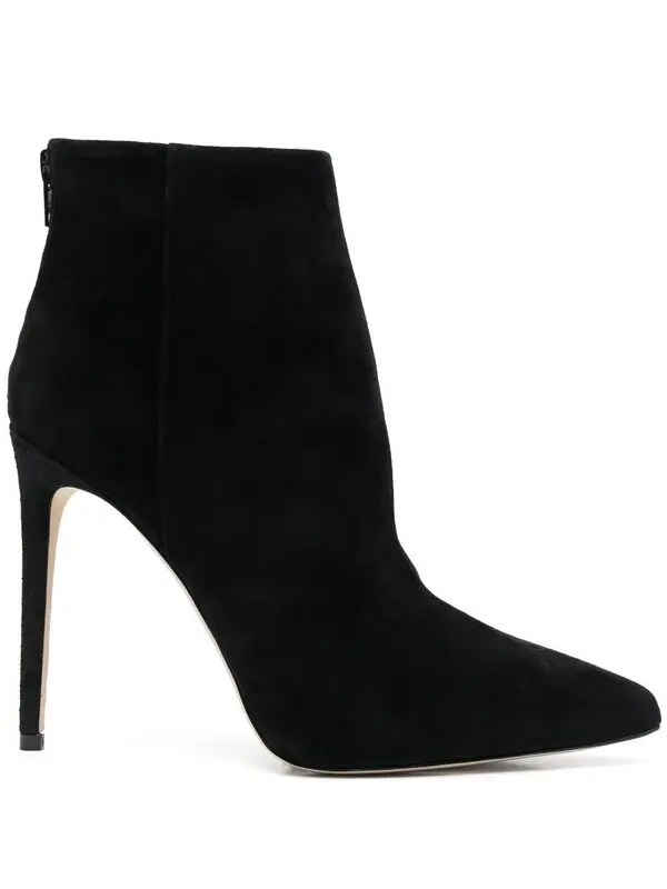 SCAROSSO X Brian Atwood Fabi Suede Ankle Boots
