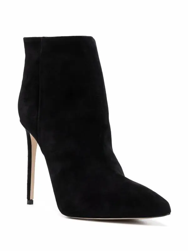 SCAROSSO X Brian Atwood Fabi Suede Ankle Boots