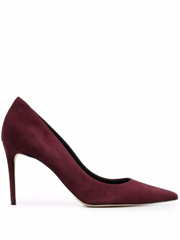 SCAROSSO X Brian Atwood Gigi Suede Pumps - Purple