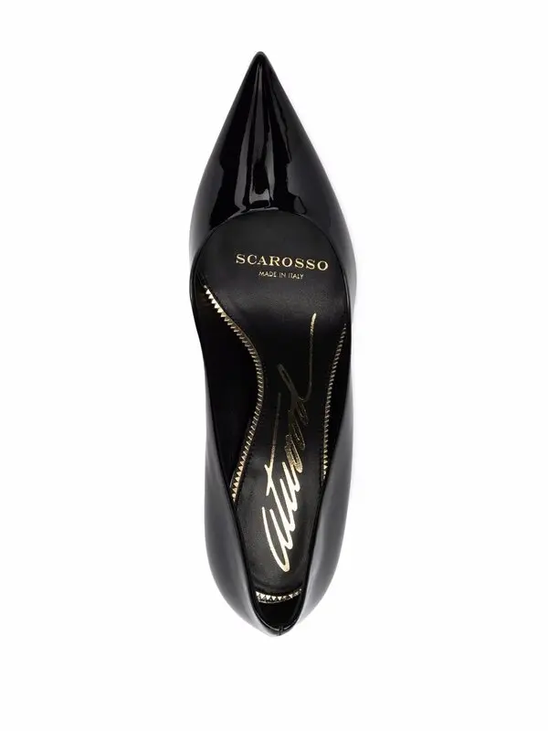 SCAROSSO X Brian Atwood Gigi Pumps - Black