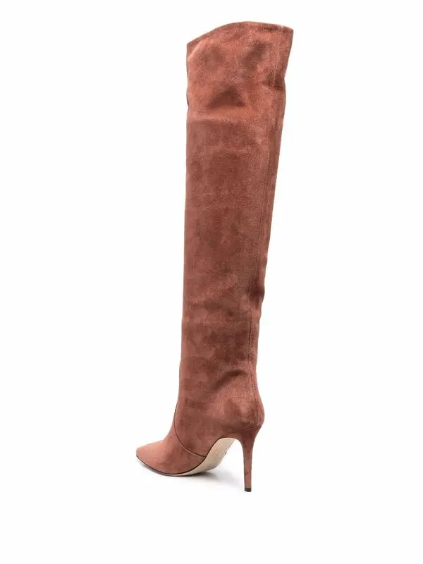 SCAROSSO X Brian Atwood Carra Suede Boots