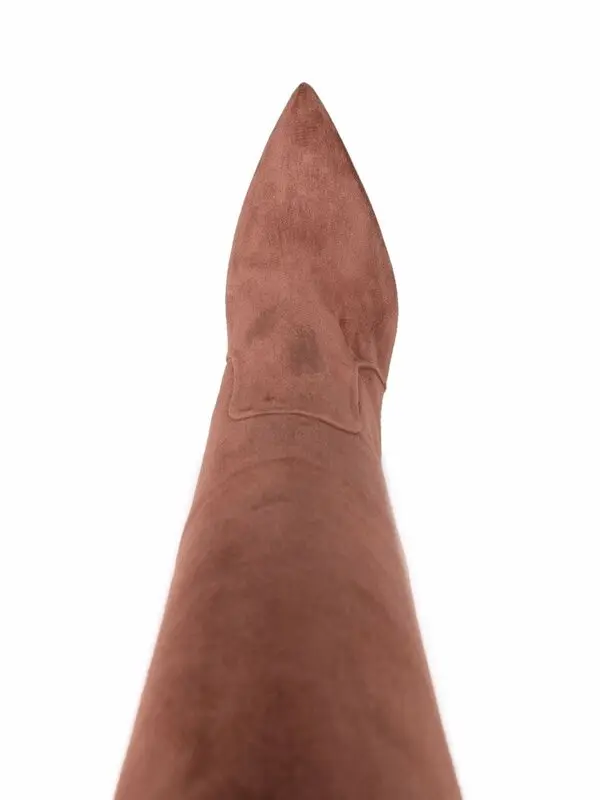 SCAROSSO X Brian Atwood Carra Suede Boots