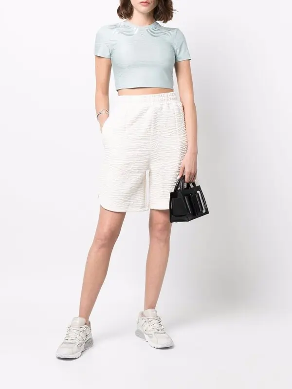 PUMA Embroidered-logo Cropped T-shirt