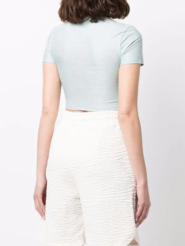 PUMA Embroidered-logo Cropped T-shirt