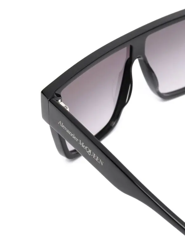 Alexander McQueen Flat-top Sunglasses - Black
