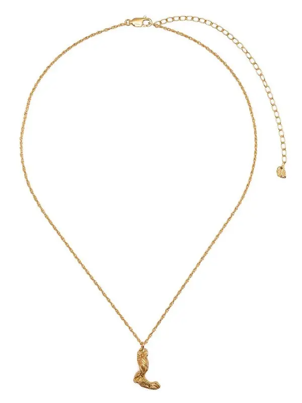 LOVENESS LEE Alphabet-charm Necklace - Gold