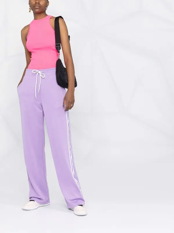 MSGM Ribbed-knit Sleeveless Top
