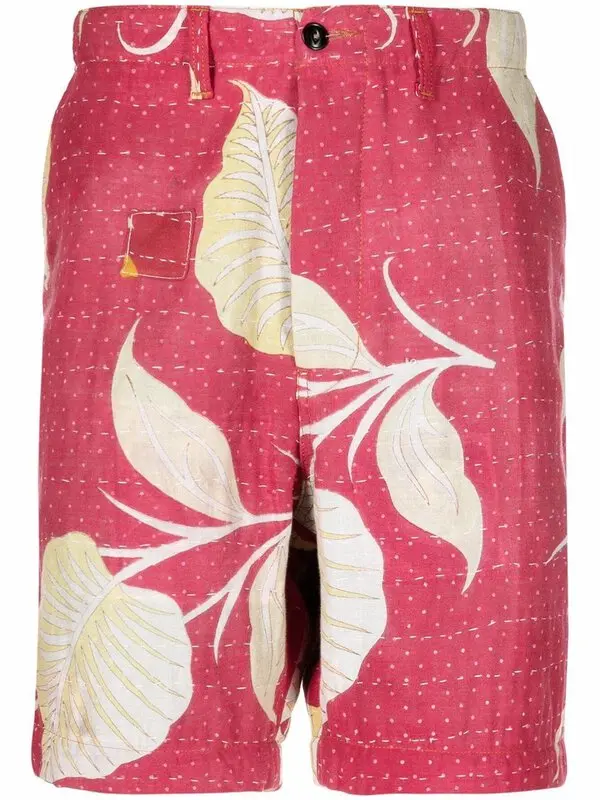 PRESIDENT’S Botanical-print Bermuda Shorts